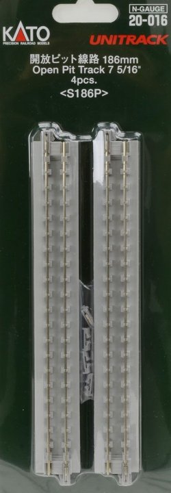 Ground Level Track (Straight) - Train Trax