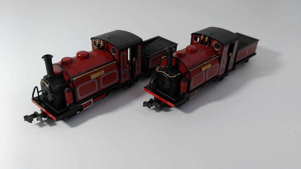 51-201-A Ffestiniog Railway 0-4-0 Princess Steam Locomotive - Train Trax