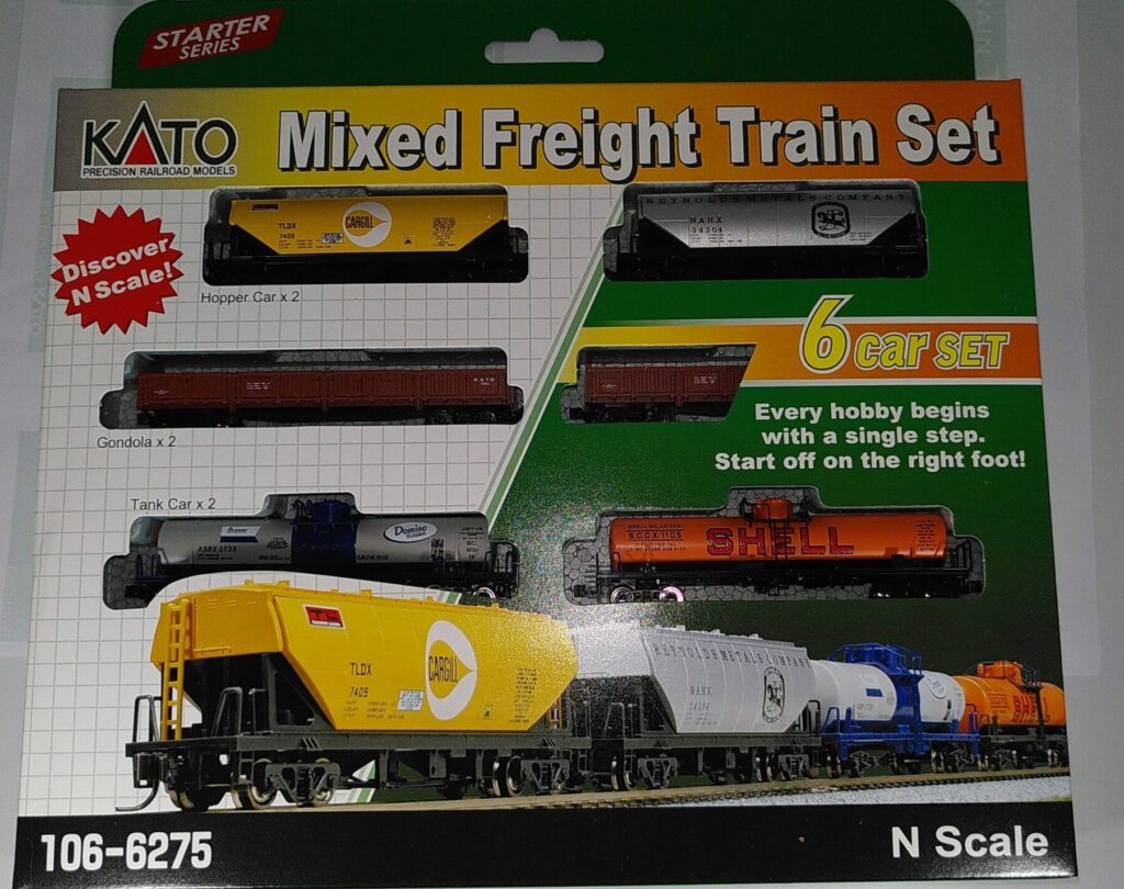 106-6275 Mixed Freight Train Set - Train Trax