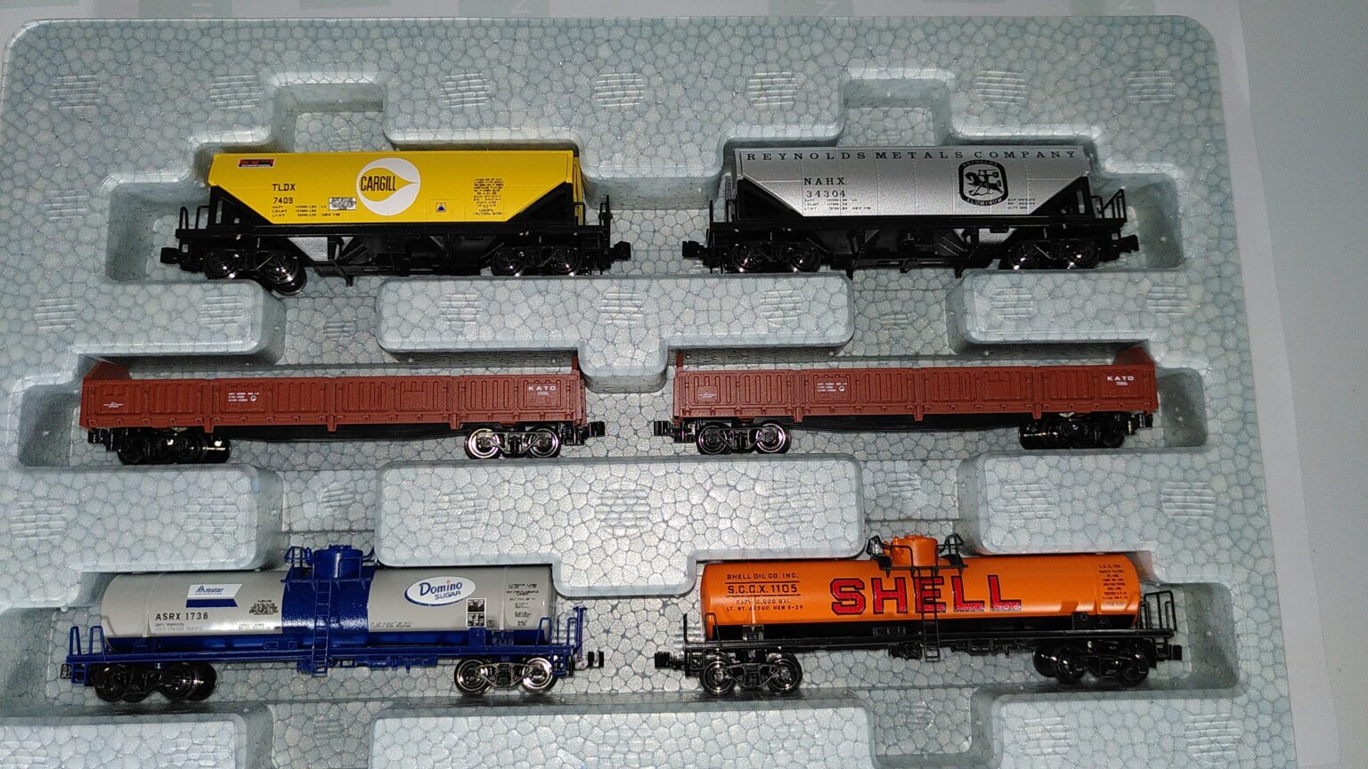 106-6275 Mixed Freight Train Set - Train Trax