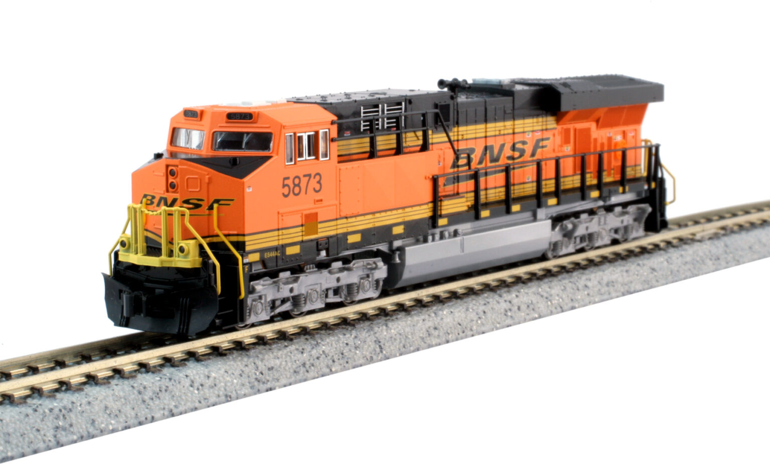 176-8953-S N GE ES44AC BNSF "Swoosh" #5953 (DCC Sound Fitted) - Train Trax