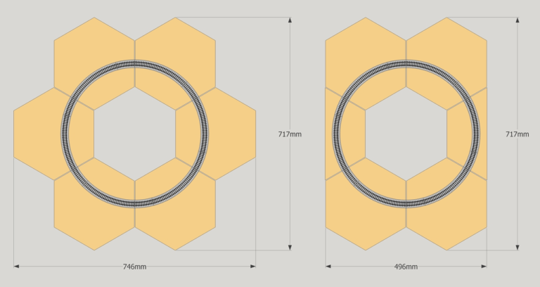 Hex-TRAK - Train Trax