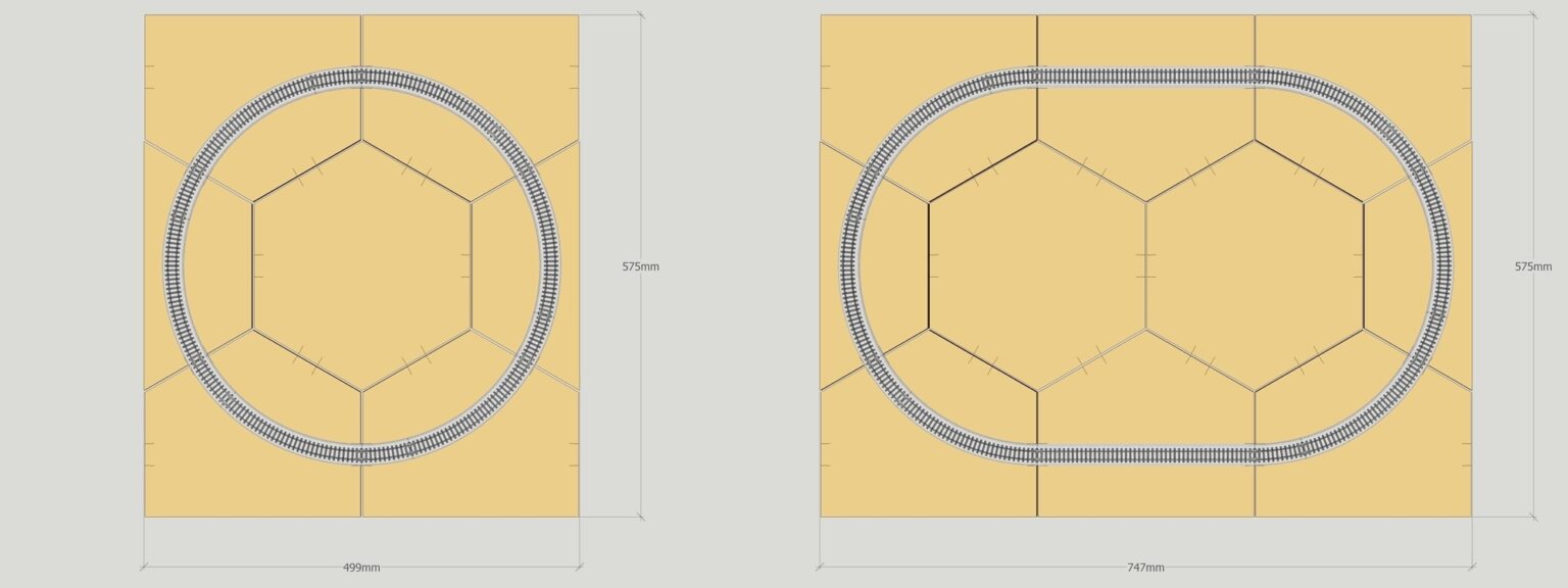 Hex-TRAK - Train Trax