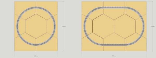 Hex-TRAK - Train Trax