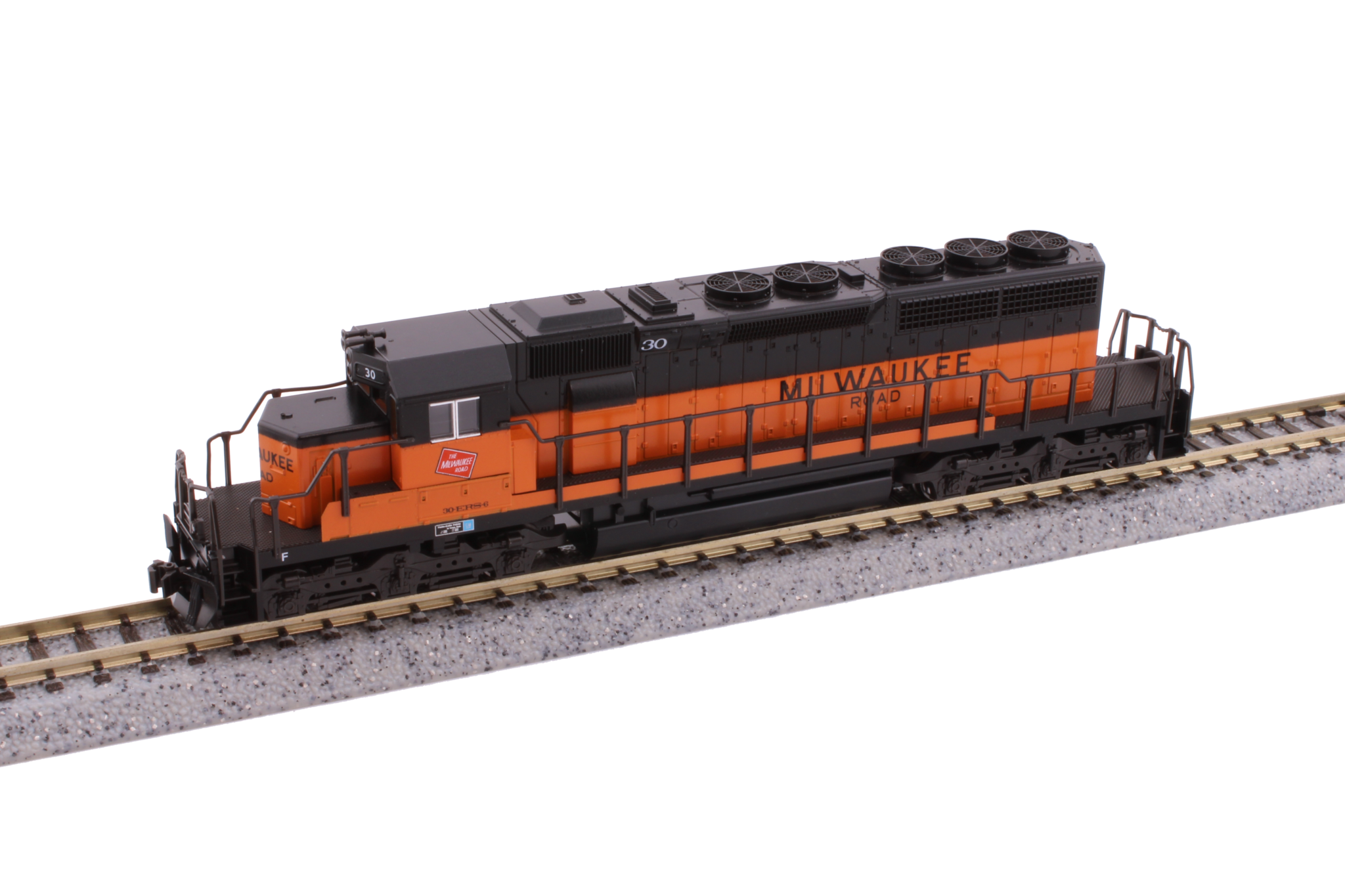 176-4824-DCC *EMD SD40-2 (Early) Milwaukee Road 30 (DCC-Fitted) - Train ...