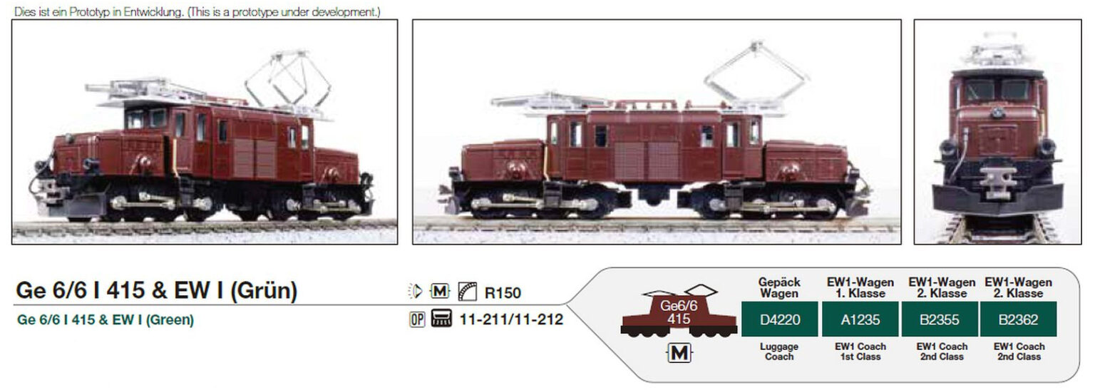 Kato Europe N Gauge - Train Trax